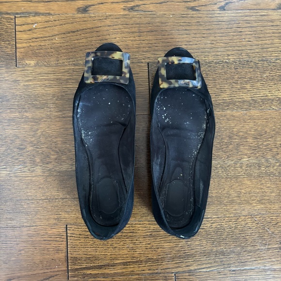 Roger Vivier | Shoes | Roger Vivier Gommette Iconic Flats W Tortoise ...